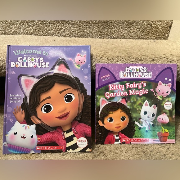 Other | Gabbys Dollhouse Two Pack Book Set | Poshmark